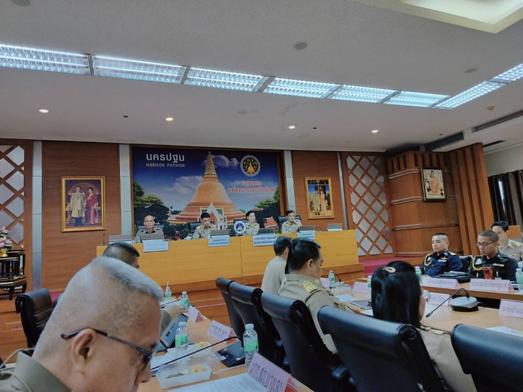 สารวัตรธุรการ ร่วมประชุมหัวหน้าส่วนราชการฯ ณ.ศาลากลางจังหวัดนครปฐม ...